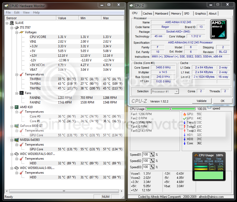 Overclocking a AMD Athlon x2 245 Regor | Tom's Hardware Forum